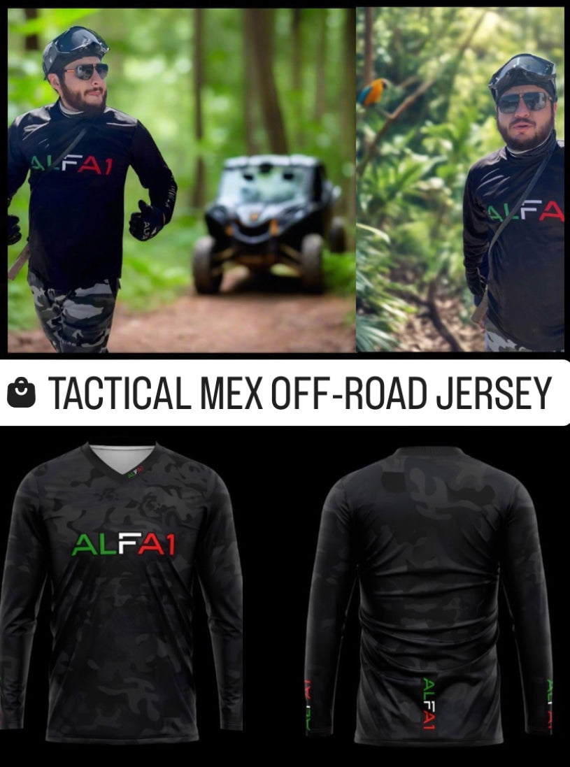 Tactical Mexico Off-road Jersey – Alfa 1 Racing Apparel