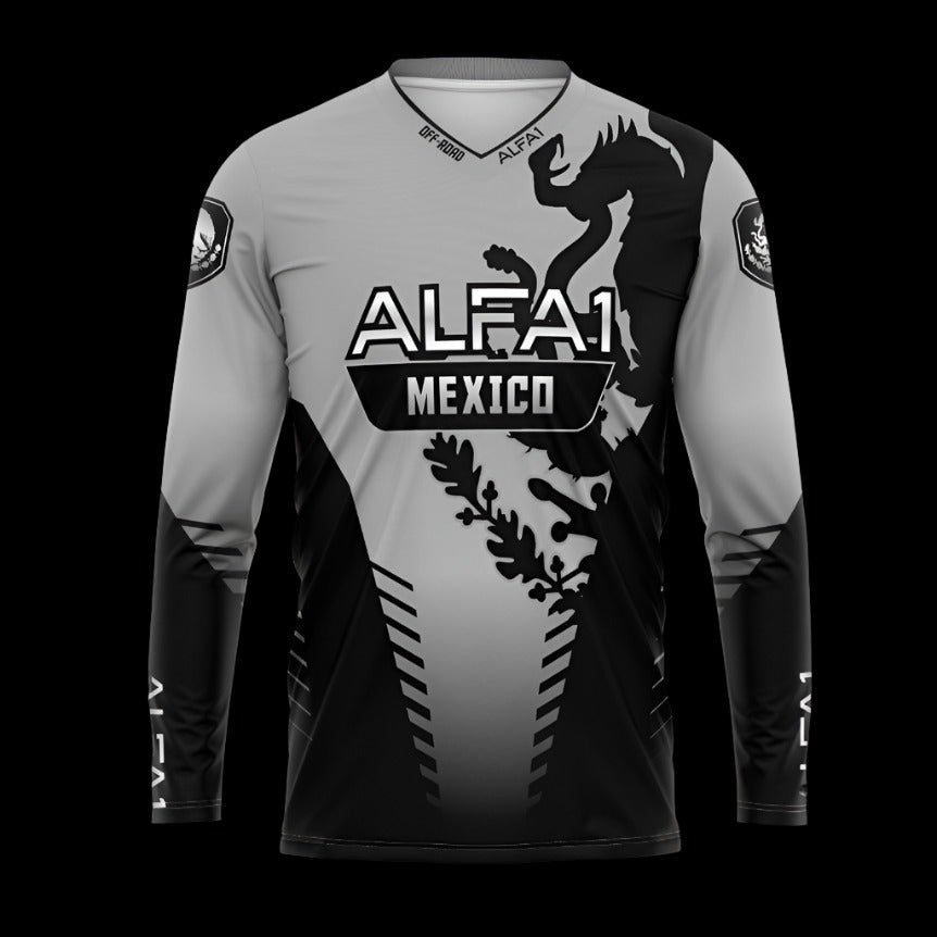 Águila Negra Mexico Off-Road Jersey/Escudo de Mexico off road jersey ...